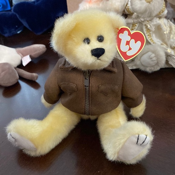Ty | Toys | Ty Beanie Babies Baby Attic Treasure Baron Teddy Bear Rare ...